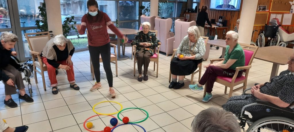 Gym douce avec Siel Bleu ... - EHPAD Sainte-Monique